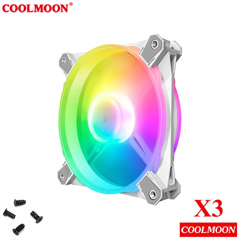 | 20 MẪU FAN | Quạt Tản Nhiệt Coolmoon, Fan Led RGB Coolmoon, Bộ Hub ...