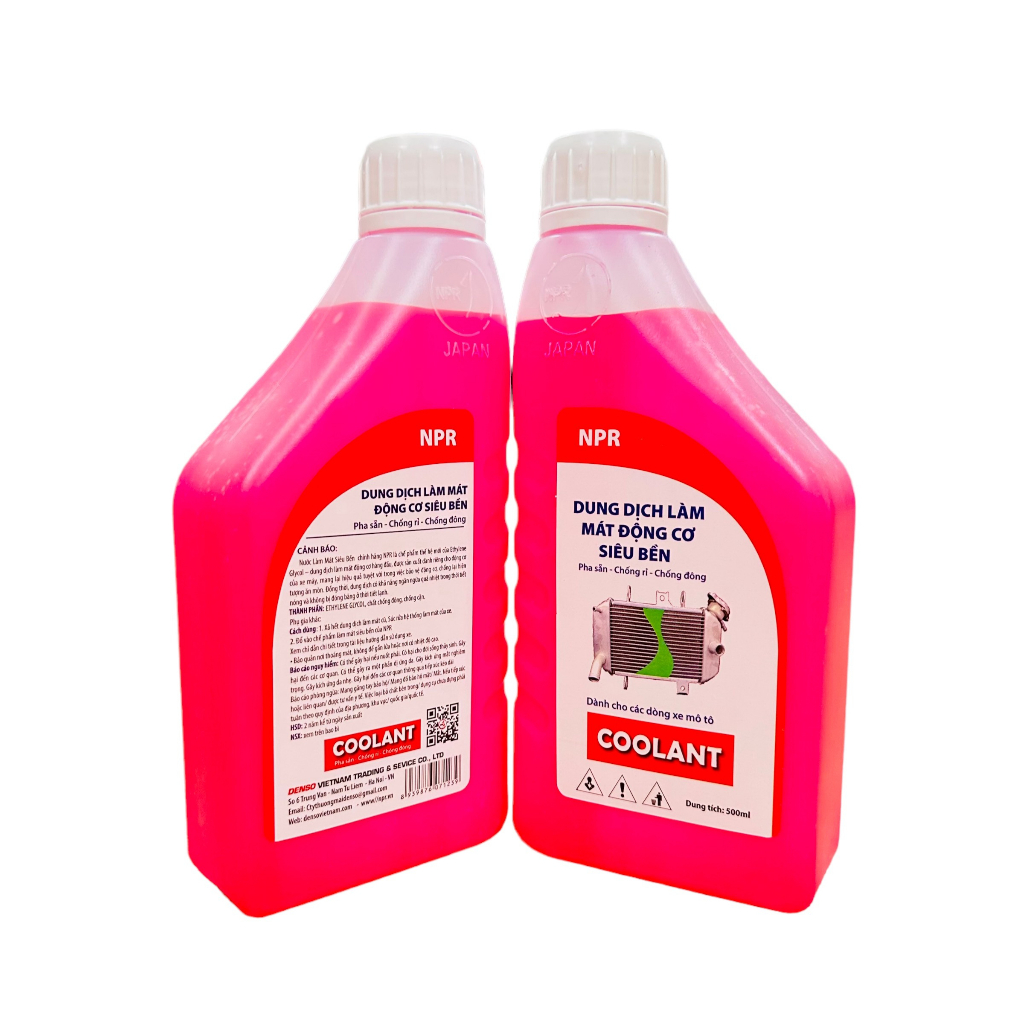 Nước Làm Mát Động Cơ NPR Japan 500ml Màu Đỏ Giải Nhiệt Hiệu Quả Cho Xe ...