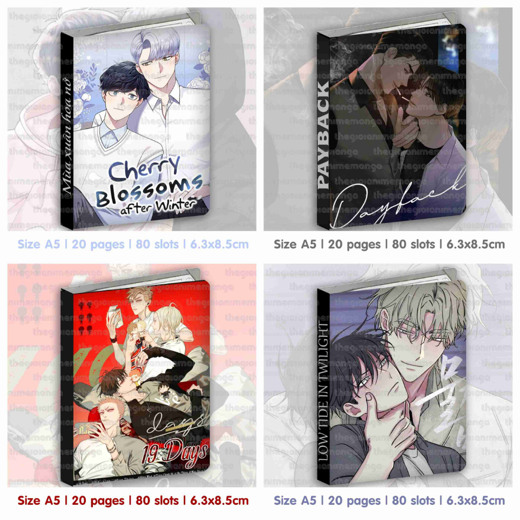 Album đựng ảnh Checkmate Payback 19 days Vụng trộm Đêm bên làn nước ...
