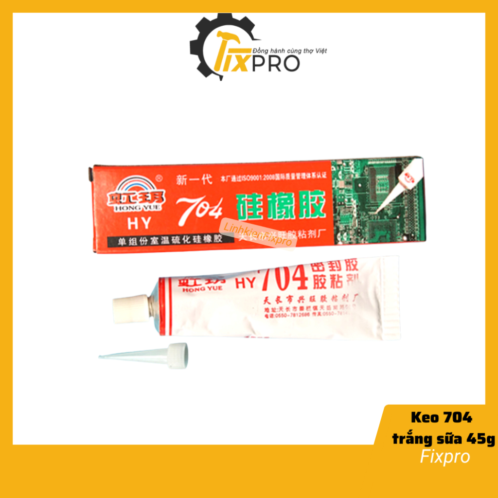 Keo 704 silicon chống ẩm bo mạch HY 45g chất lượng tốt | Shopee Việt Nam