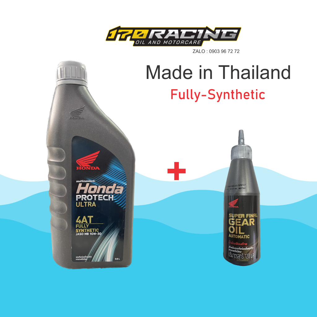 (HCM) Nhớt Xe Tay Ga HONDA THÁI LAN - HONDA PROTECH ULTRA 4AT FULLY ...