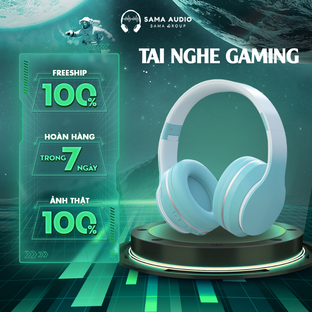 Tai Nghe Bluetooth DR56 Over Ear Không Dây Chụp Tai Cao Cấp - Âm Bass ...