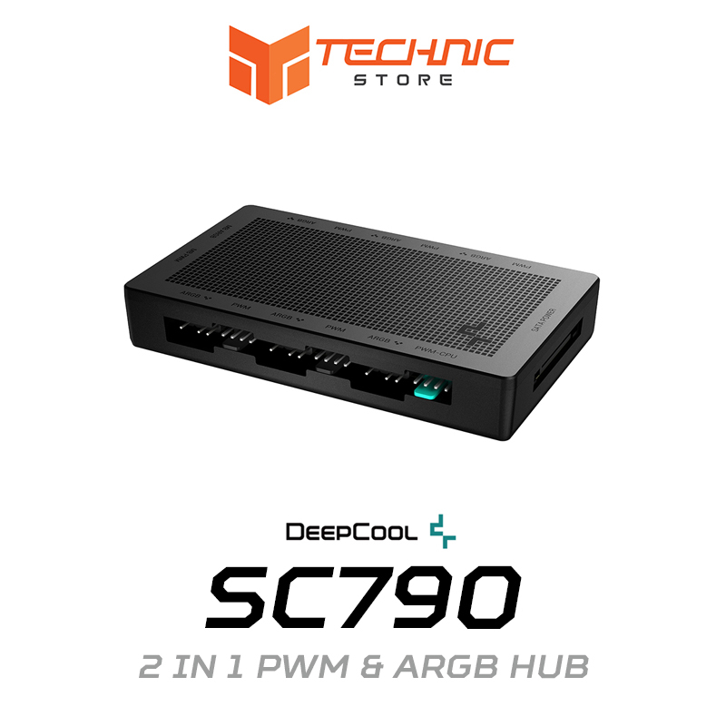 Bộ chia nguồn và tín hiệu LED ARGB Deepcool SC790 | Shopee Việt Nam