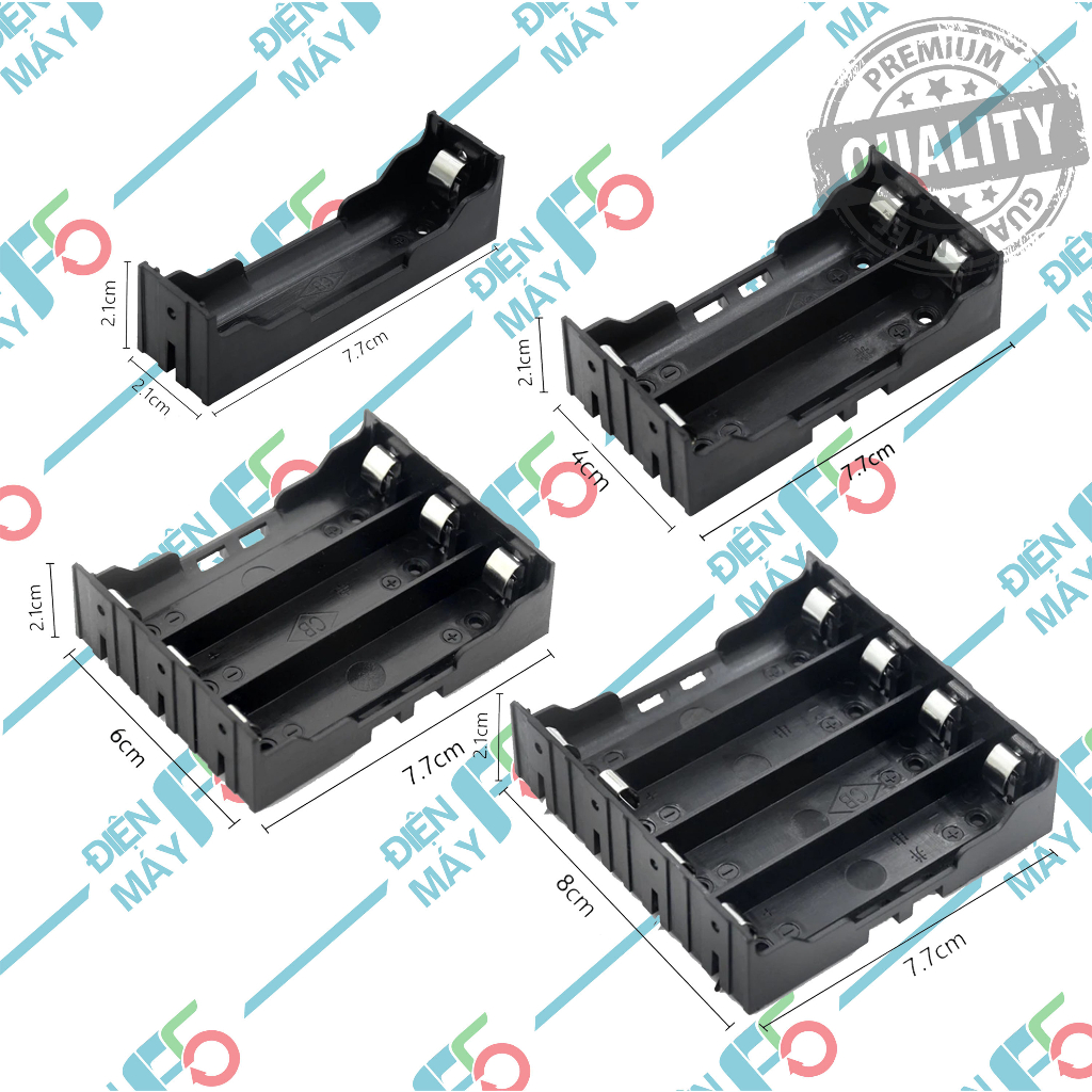 DMF5 Khay pin 18650 đấu nối linh hoạt | Shopee Việt Nam