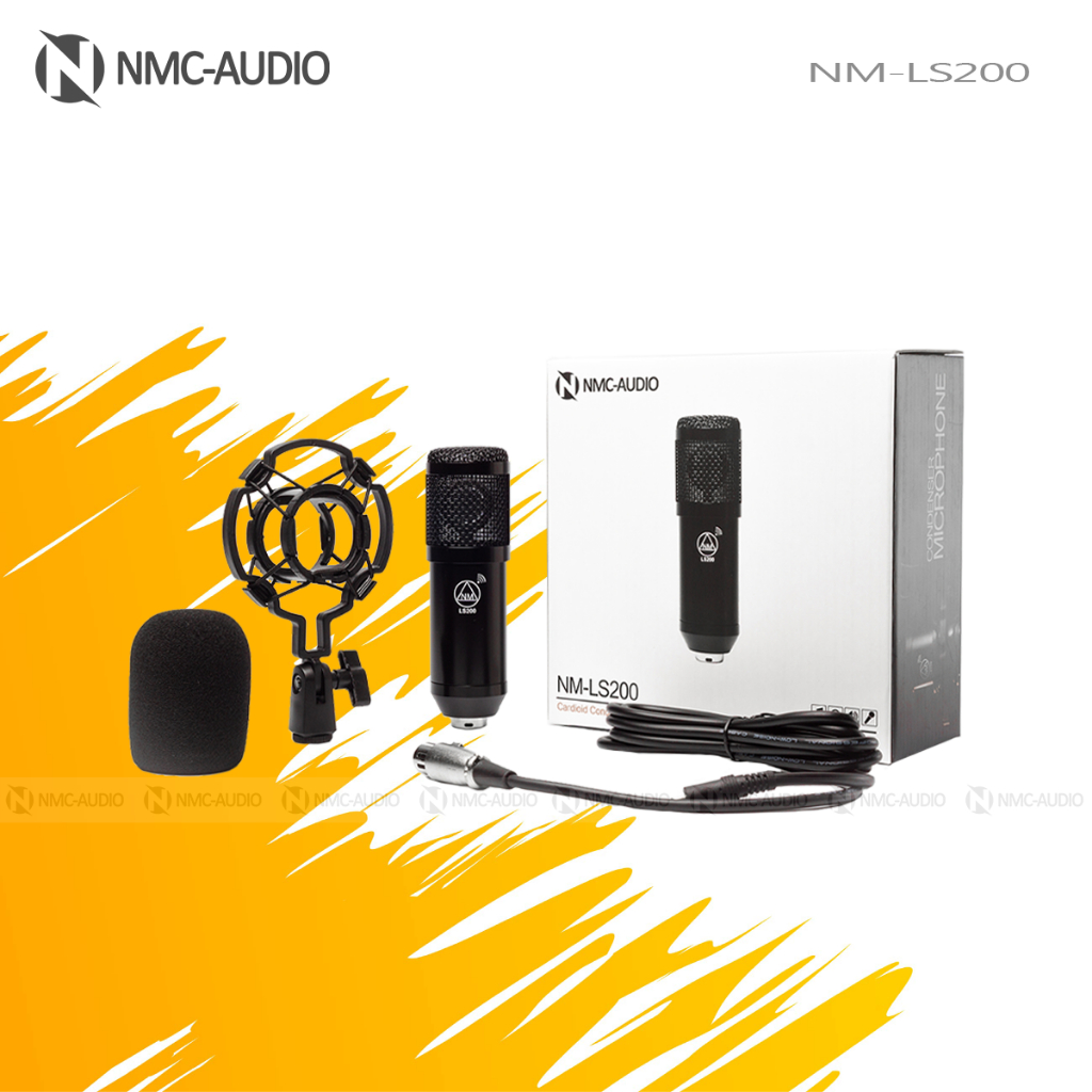 Micro thu âm, hát live NMC-AUDIO NM-LS200 chất lượng dùng cho các dòng ...