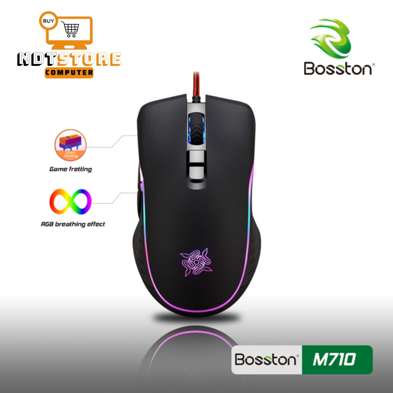 Chuột Có Dây Bosston M710 LED - Mouse Bosston M710 LED - Chuột Có LED ...