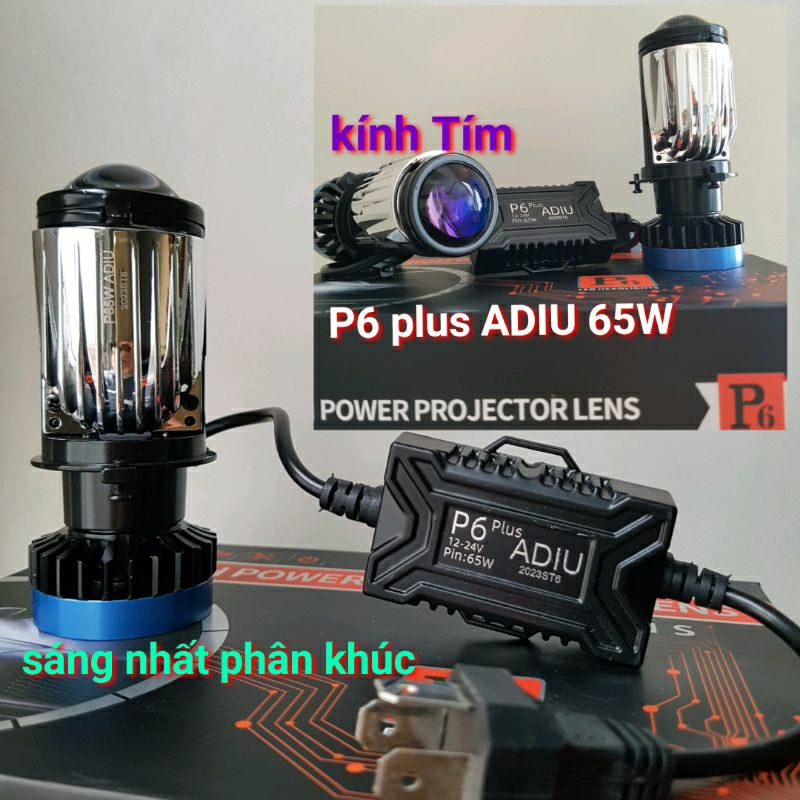 Bóng đèn bi cầu mini led T2 pro P6 plus 65W-T8 trợ pha Laser 70W, G63 ...