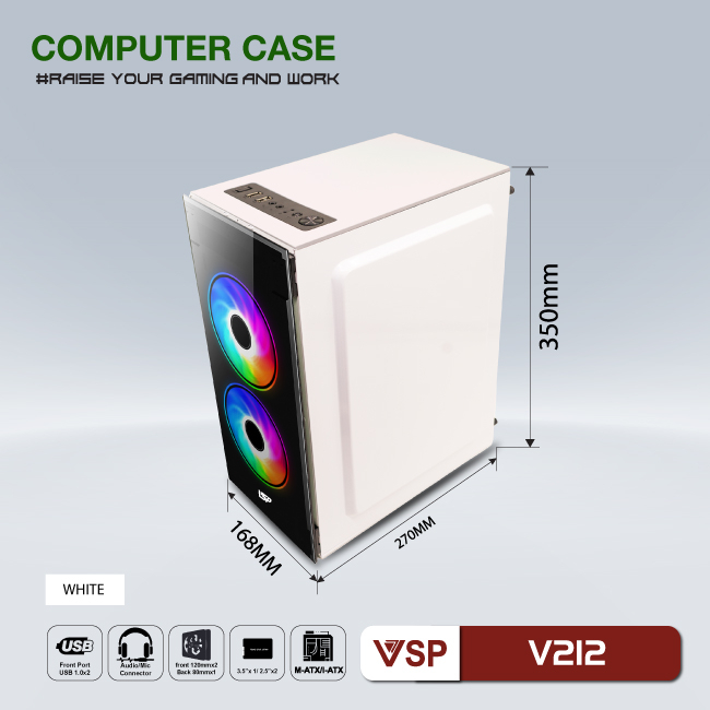 Vỏ Case VSP V212 WHITE | Shopee Việt Nam