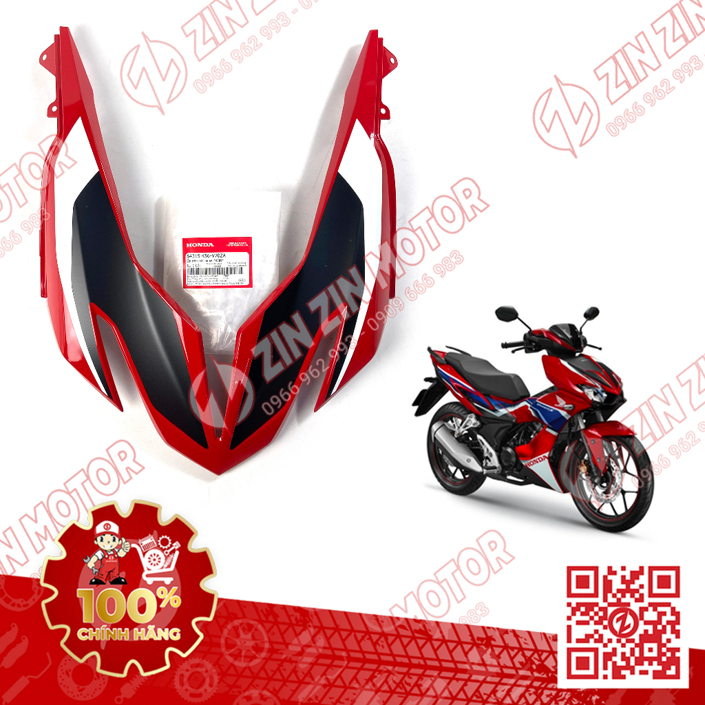 Dàn áo Winner X V2 2020 Đỏ Xanh Trắng Đen, RS150X, RS150 V3 Chính Hãng ...