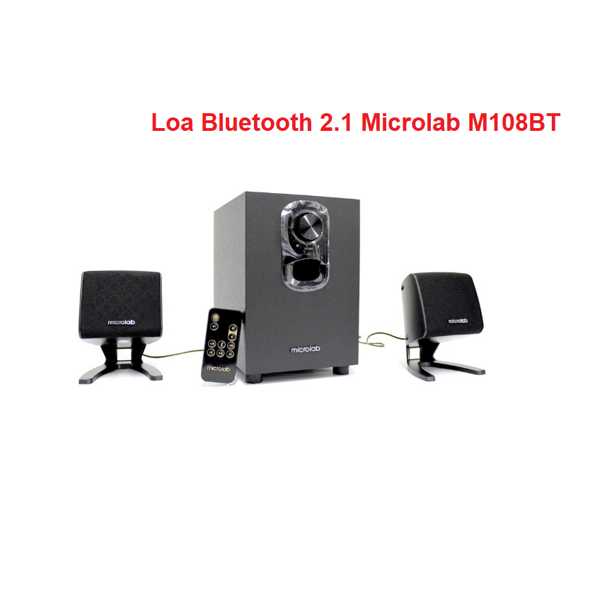 Loa Bluetooth 2.1 Microlab M108BT (USB, Remote) | Shopee Việt Nam
