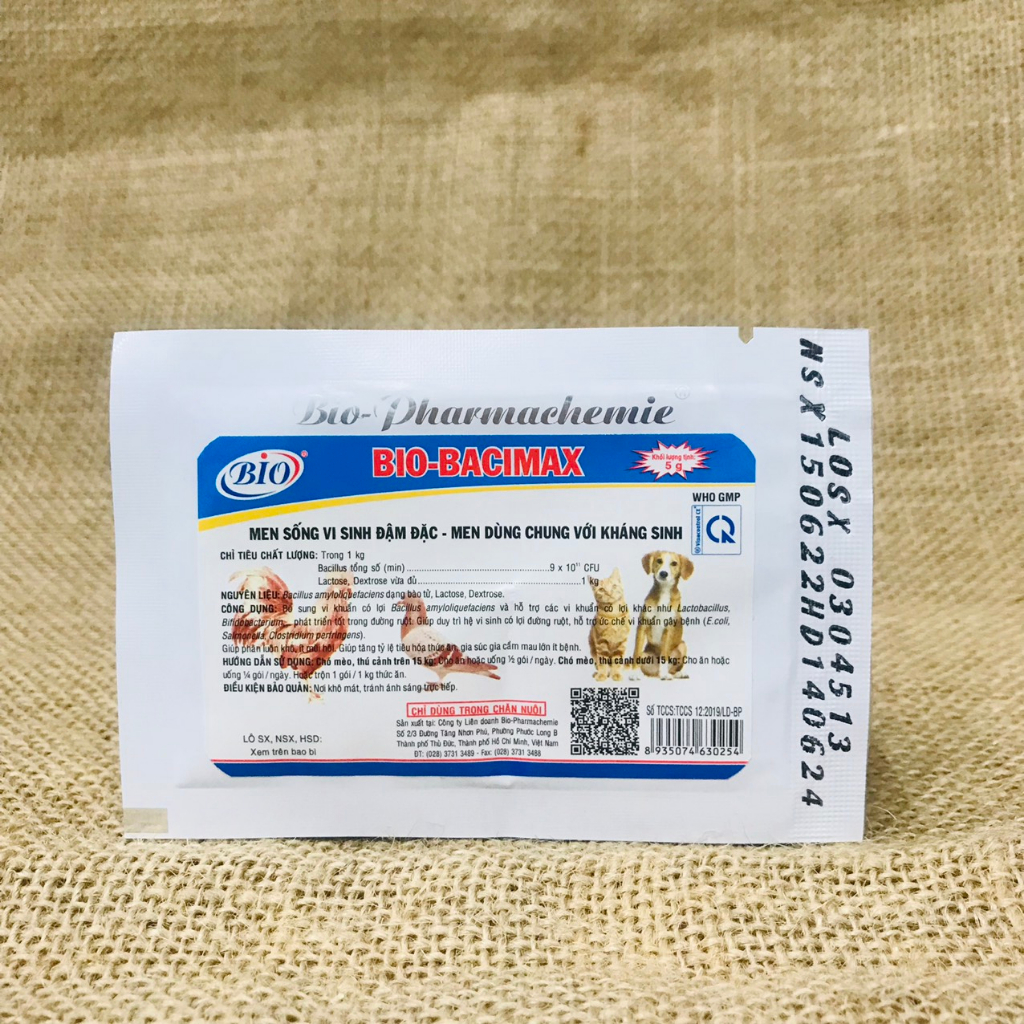 Bio Bacimax 5Gr Men Vi Sinh Giảm Mùi Hôi | Shopee Việt Nam