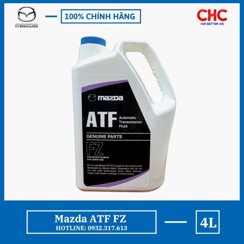 Dầu số tự động Mazda ATF FZ, ôtô Mazda CX8, CX5, CX30, CX60, Mazda 6 ...