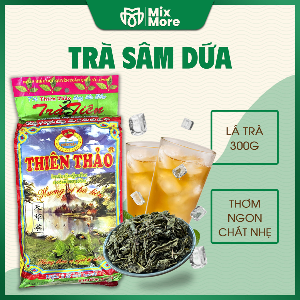Trà sâm dứa Thiên Thảo 300g loại 1, trà đá miền Nam hương vị trà tiên ...