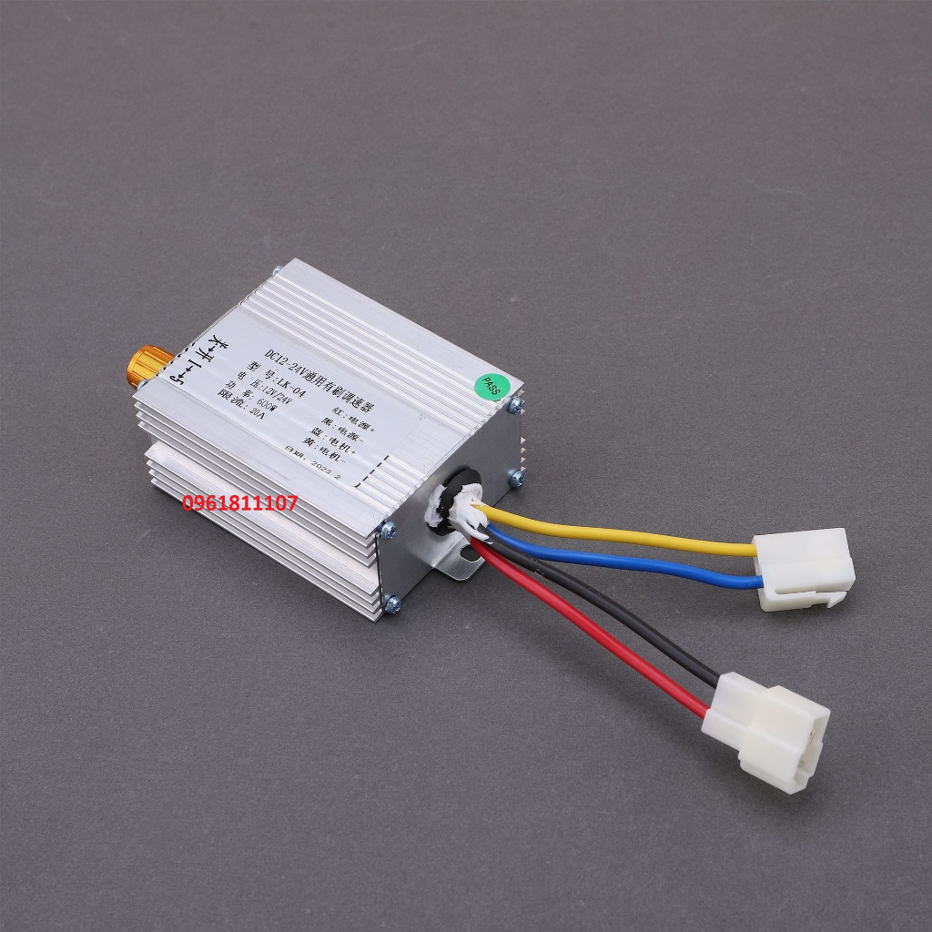 Bộ điều tốc 12v 24V 600w cho motor có chổi than dùng cho motor giảm tốc ...