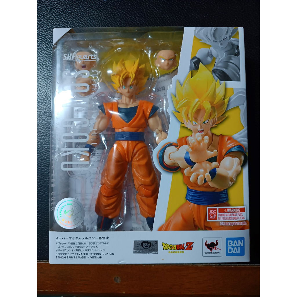[Hàng Có Sẵn] Mô hình SHF Son Goku Super Saiyan Full Power | Shopee ...