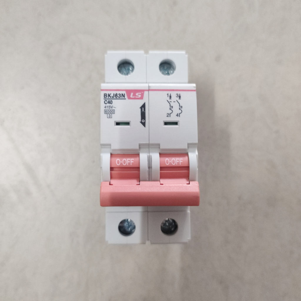 Cầu dao tự động (Aptomat) , CB tép, MCB LS BKN CB 2P 6A -> 63A dòng cắt 6kA | Shopee Việt Nam