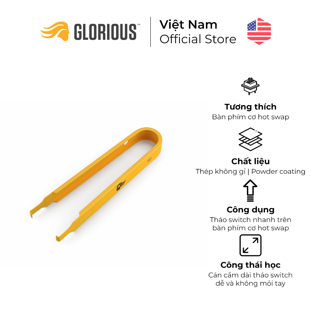 Glorious Switch Puller Dụng cụ gỡ Switch bàn phím cơ - Hàng Chính Hãng ...