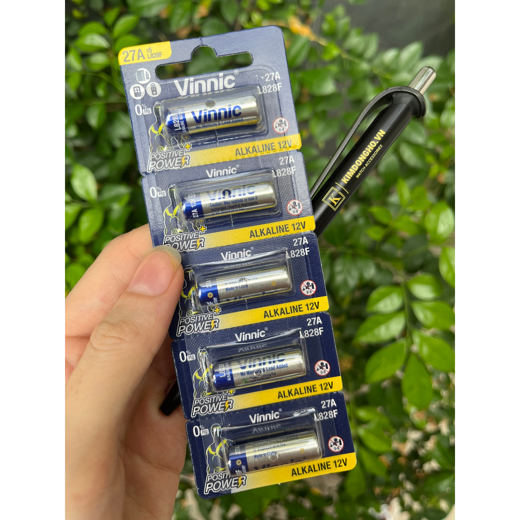 Viên Pin 27A VINNIC 27A - A27 - A27BP - G27A - GP27A - L828 12V Dùng ...