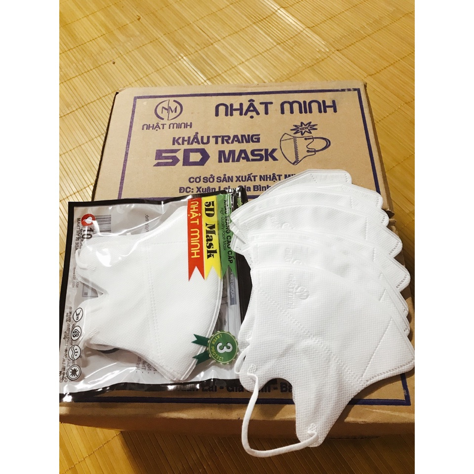 THÙNG 200 CHIẾC KHẨU TRANG 5D MASK 3 LỚP KHÁNG KHUẨN,TIỆN LỢI CHO NGƯỜI ...