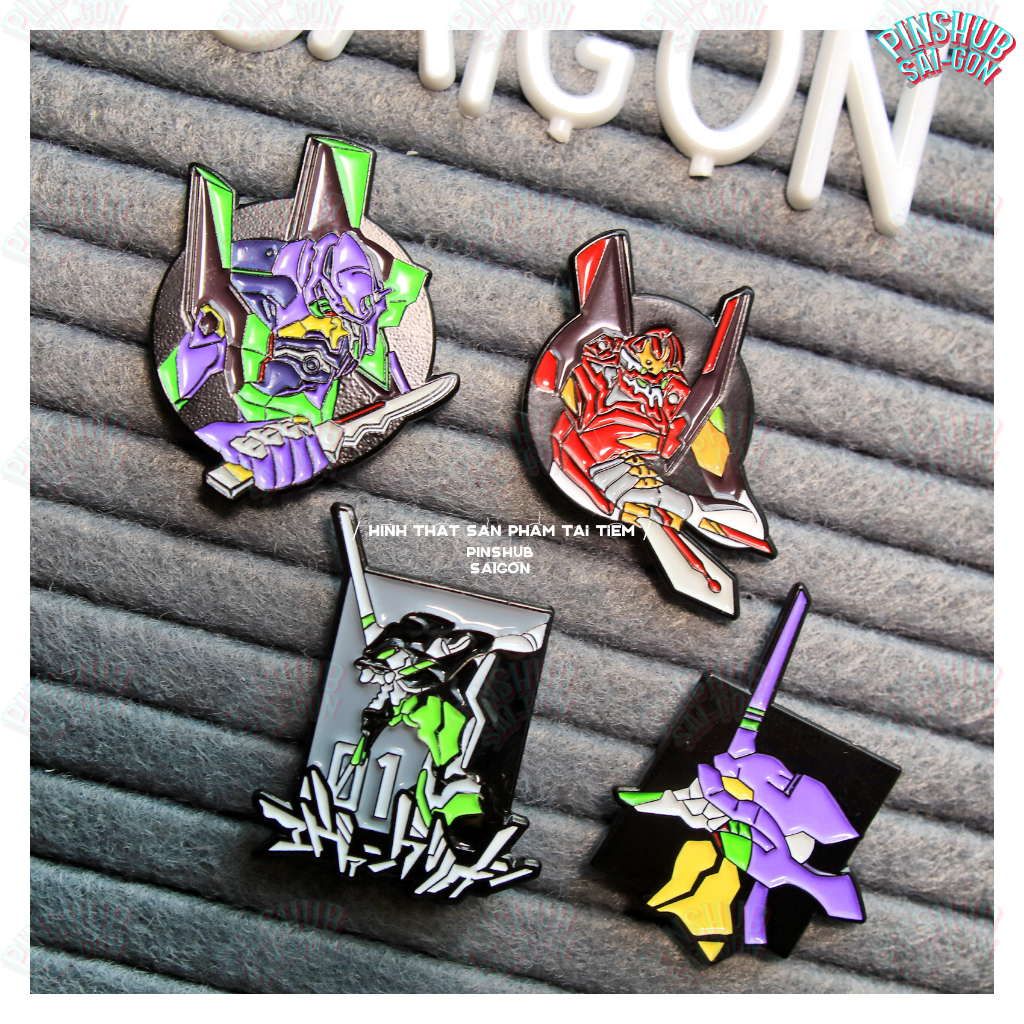 [SIÊU HOT] Pin cài VILLAIN MOBILE SUIT GUNDAM ghim cài áo sưu tầm LOGO ...