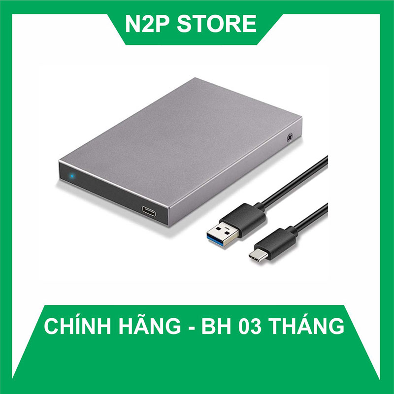 Box ổ cứng HDD SSD Sata 2.5 hỗ trợ 2TB USB 3.2 Type-C SSK HE-C600 | Shopee Việt Nam