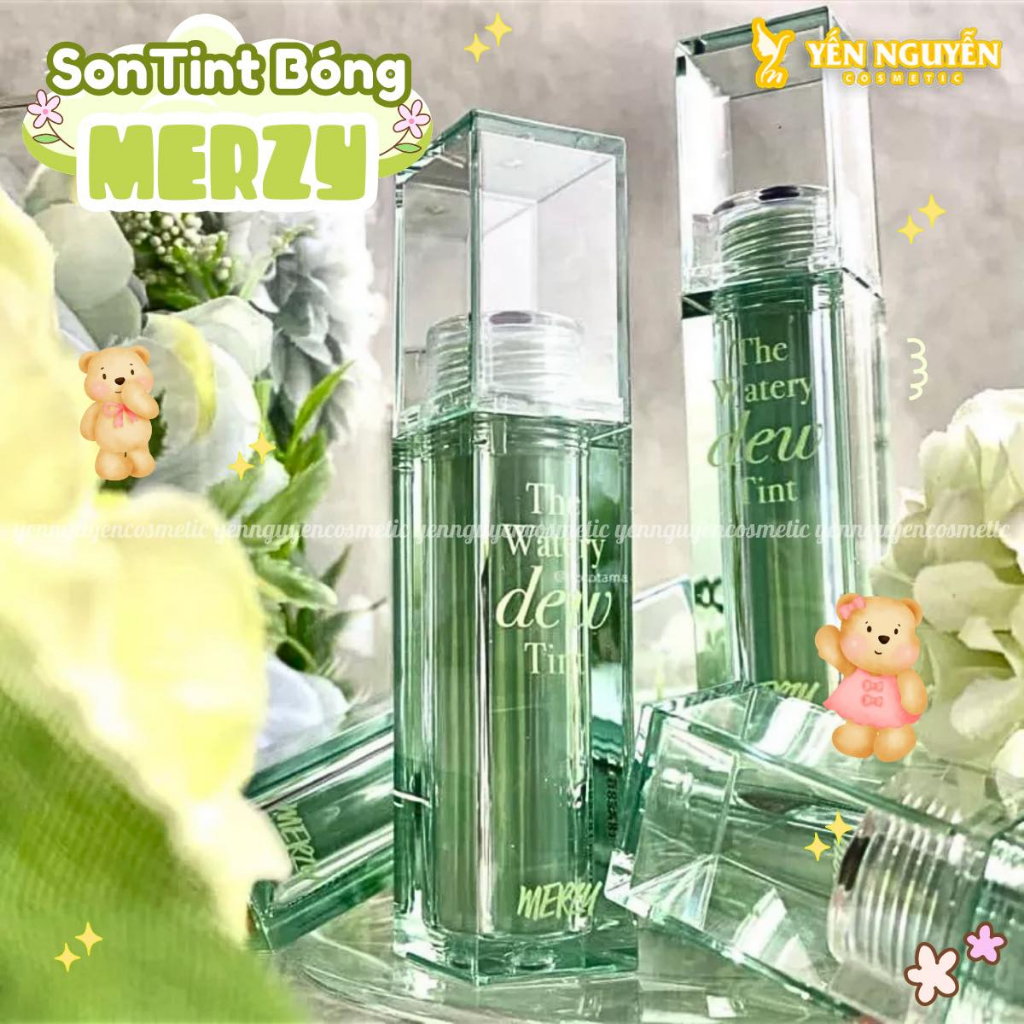 (VER 3) Son Tint Bóng Merzy The Watery Dew Tint | Shopee Việt Nam