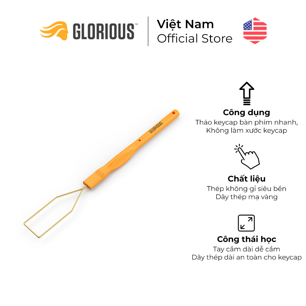 Glorious keypuller Dụng cụ tháo keycap bàn phím cơ - Hàng Chính Hãng ...