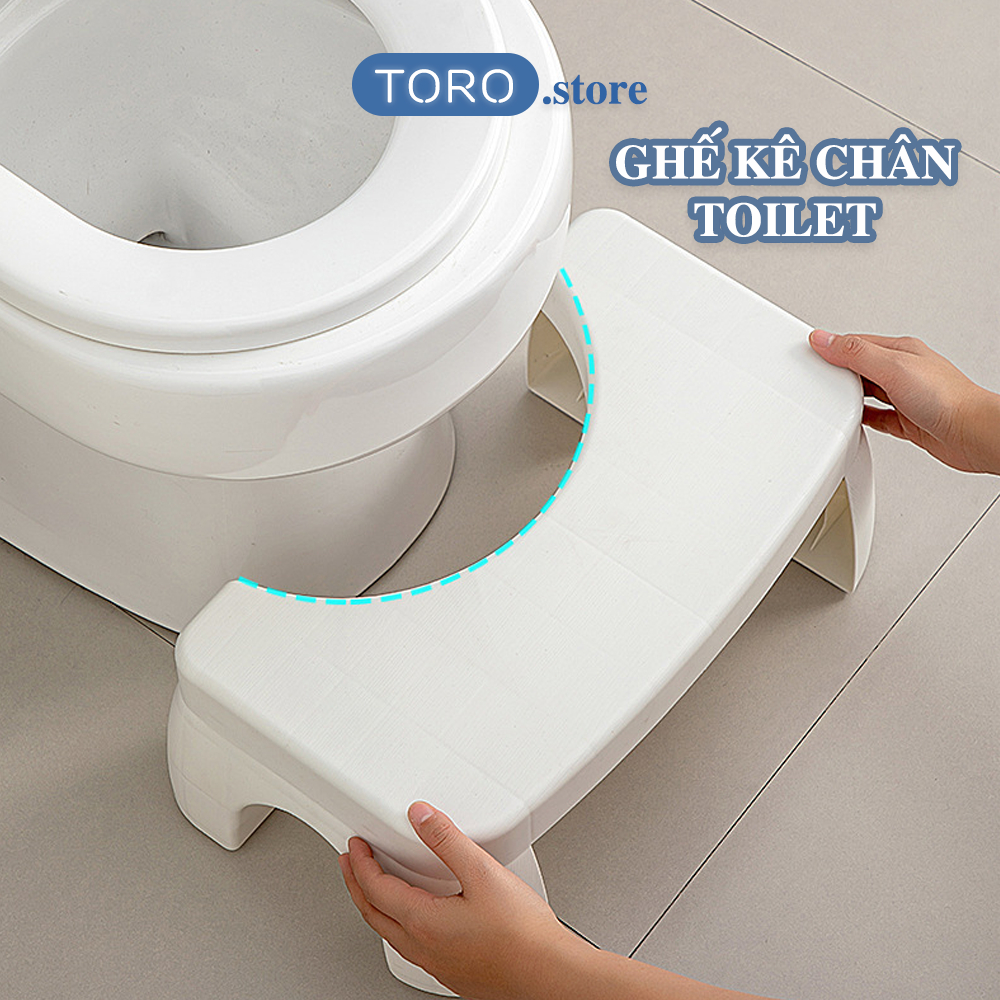 Ghế kê chân toilet TORO để chân đi vệ sinh dày dặn tiện dụng cho người ...