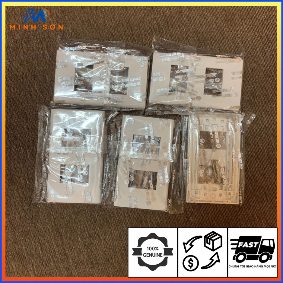 Mặt 1,2,3 Thiết Bị Ổ Cắm Công Tắc SINO S18CC Hàng Chính Hãng | Shopee ...