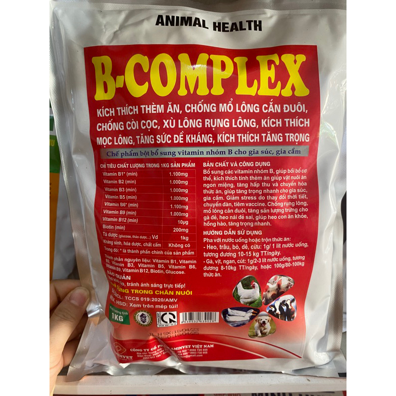 Bcomplex C bổ tổng hợp cho gà lợn 1kg | Shopee Việt Nam
