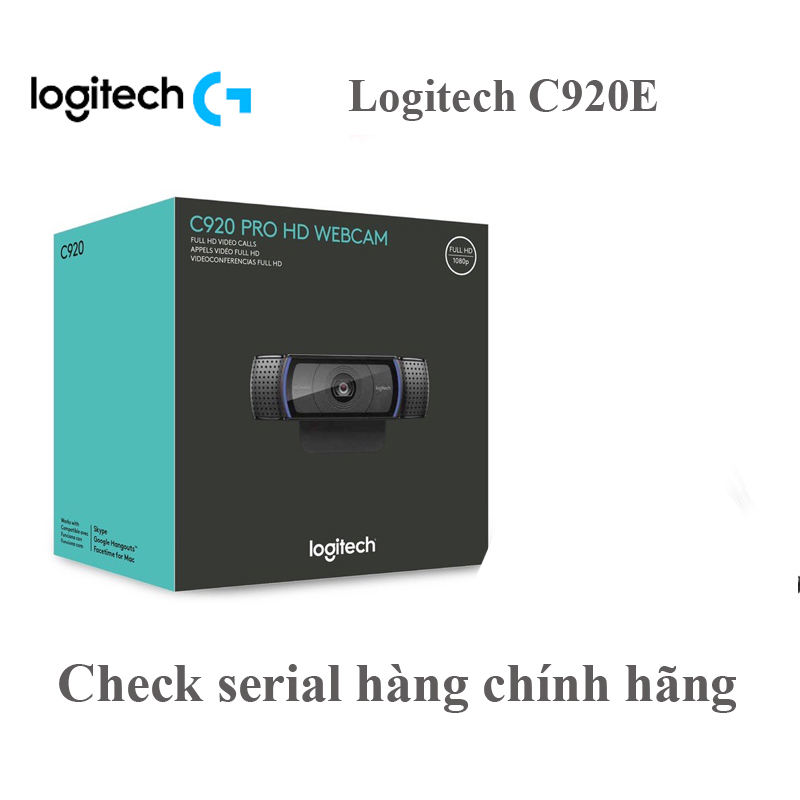 Webcam Logitech C920e 1080p Business full HD, Carl Zeiss 1080P HD ...