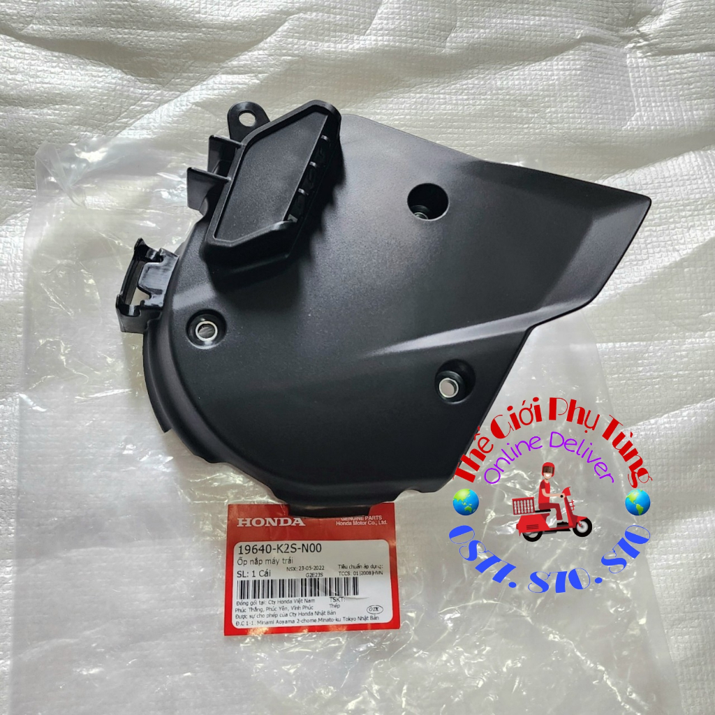Nhựa nhám chụp lốc nồi AB 160 2022+, Vario 160, Click 160 zin Honda ...