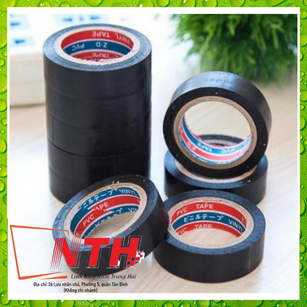 Băng keo cách điện đen 20 YARD | Shopee Việt Nam