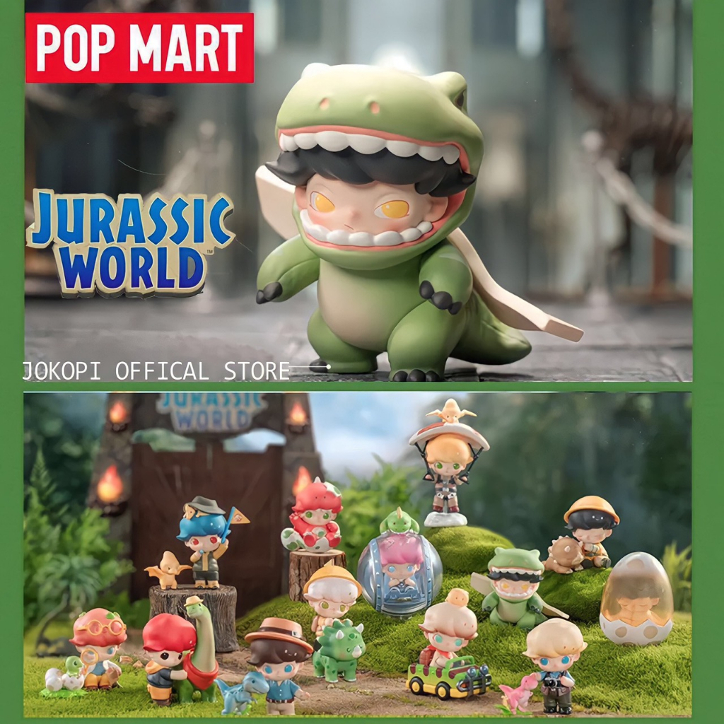 POPMART Mô Hình Đồ Chơi Hộp Mù Dimoo Dòng Khủng Long Kỷ Jurassic World ...