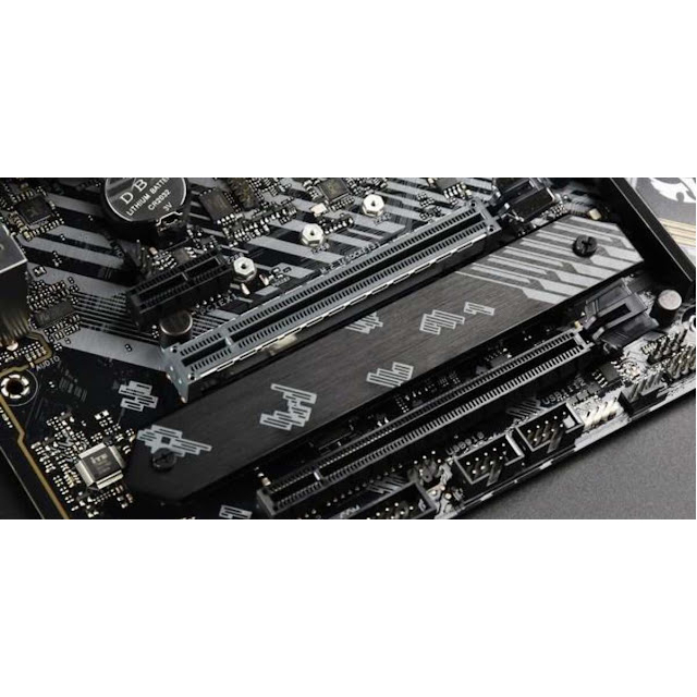 Ốp M2 ASUS TUF M2 Shield. Tản nhiệt M2 Asus TUF GAMING B550M PLUS ...