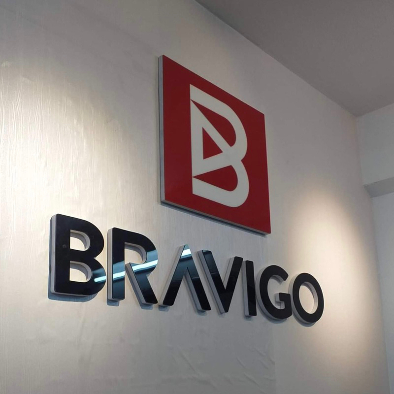 Chữ logo nổi mica - fomex - trang trí dán tường - biển quảng cáo - Theo ...