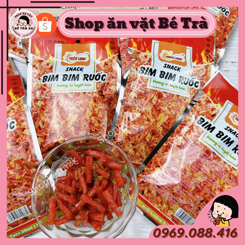 Snack bim bim ruốc cay nhẹ, đồ ăn vặt cổng trường | Shopee Việt Nam