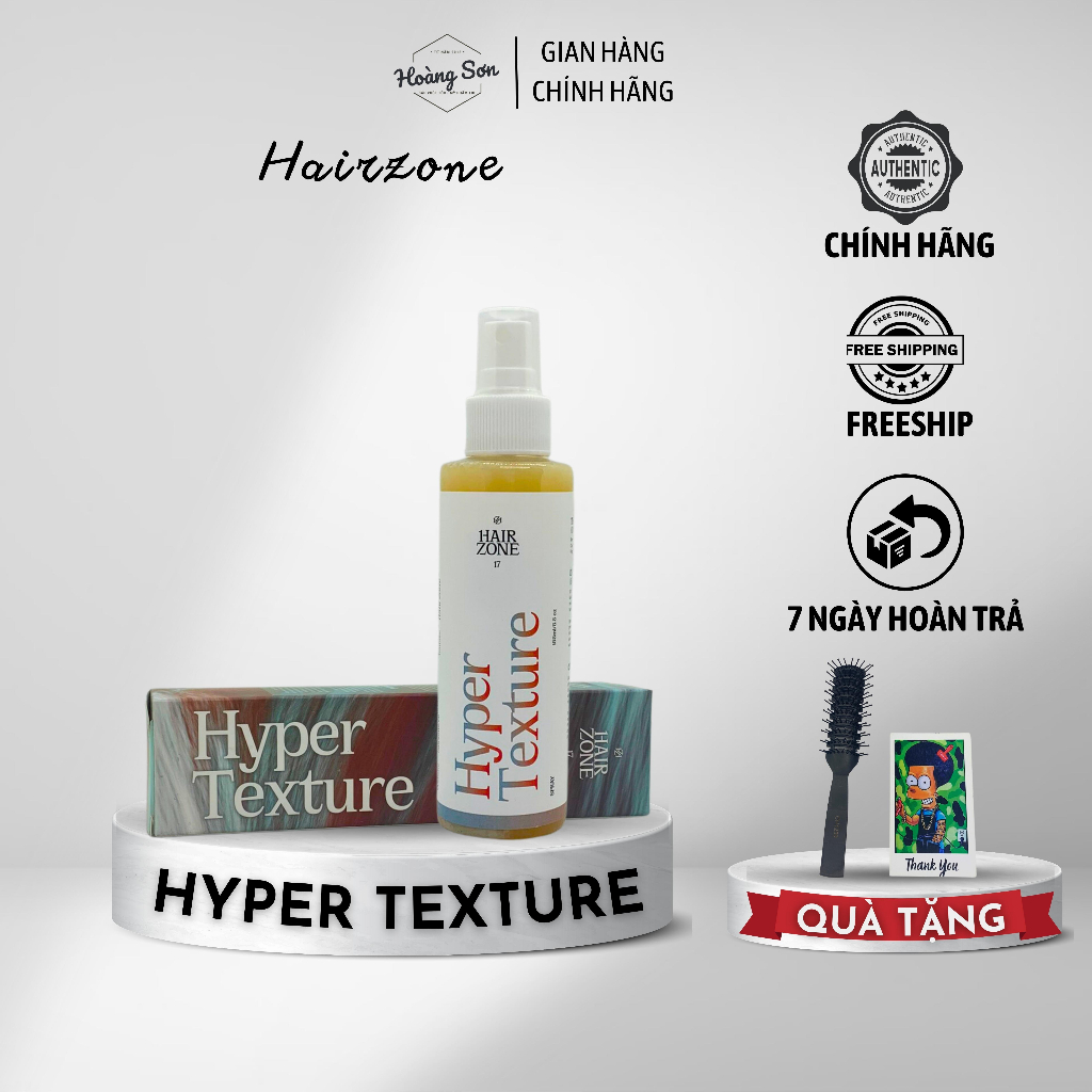 [CHÍNH HÃNG] Pre styling tạo phồng giúp giữ nếp tóc đặc hiệu tóc dầu Hyper Texture 150ML By Hair ...