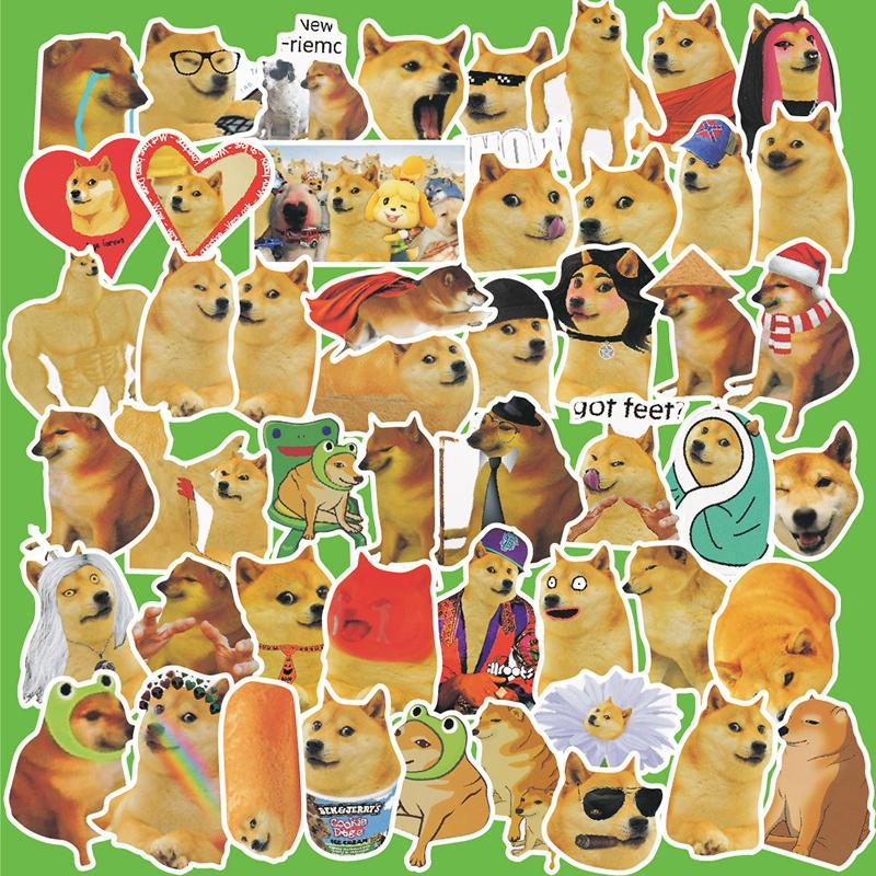 Set 50 Sticker hoạt hình Chú Chó Cheems Sticker Meme Doge vui nhộn ...