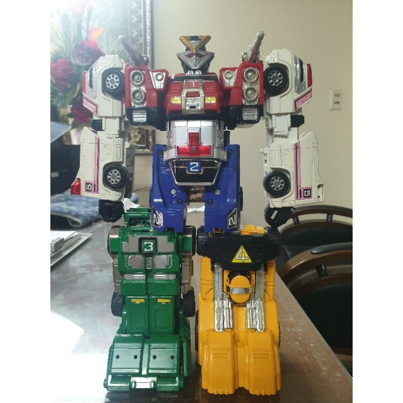Mô hình Super Sentai Dx VRV robo ( Rescue Megazord ) 2nd | Shopee Việt Nam