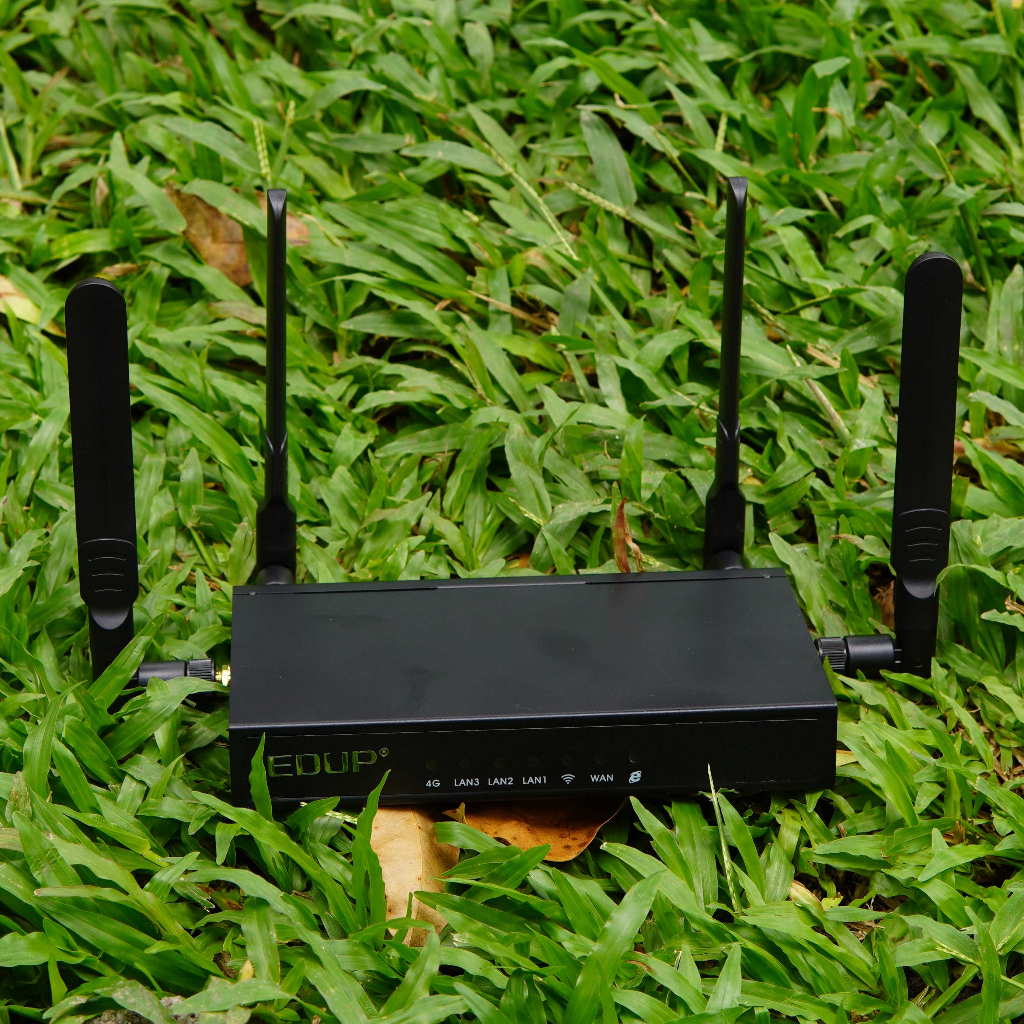 Bộ phát Wifi 4G Công nghiệp Edup AZ803 tốc độ 300Mbps, 1 cổng LAN 4 cổng WAN | Shopee Việt Nam