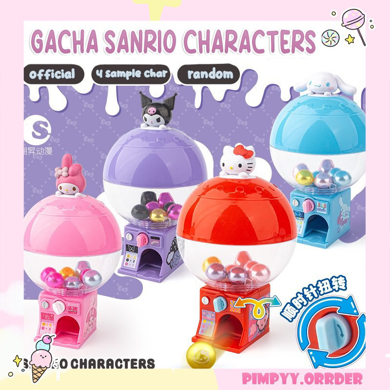 Máy GACHA Sanrio Characters Mini (Ngẫu nhiên) | Shopee Việt Nam
