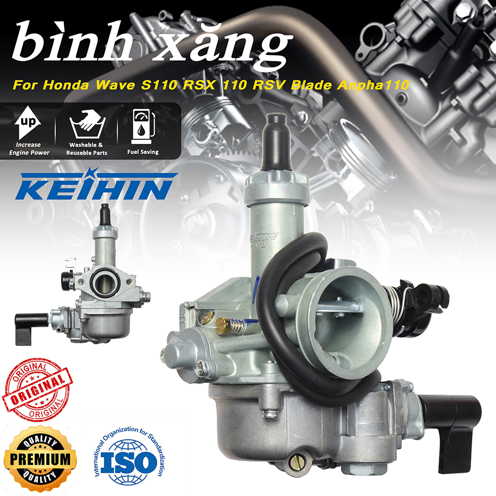 Bình xăng Con Xe Wave S110 RSX 110 RSV Blade Anpha110 Hàng Cao Cấp Loại ...