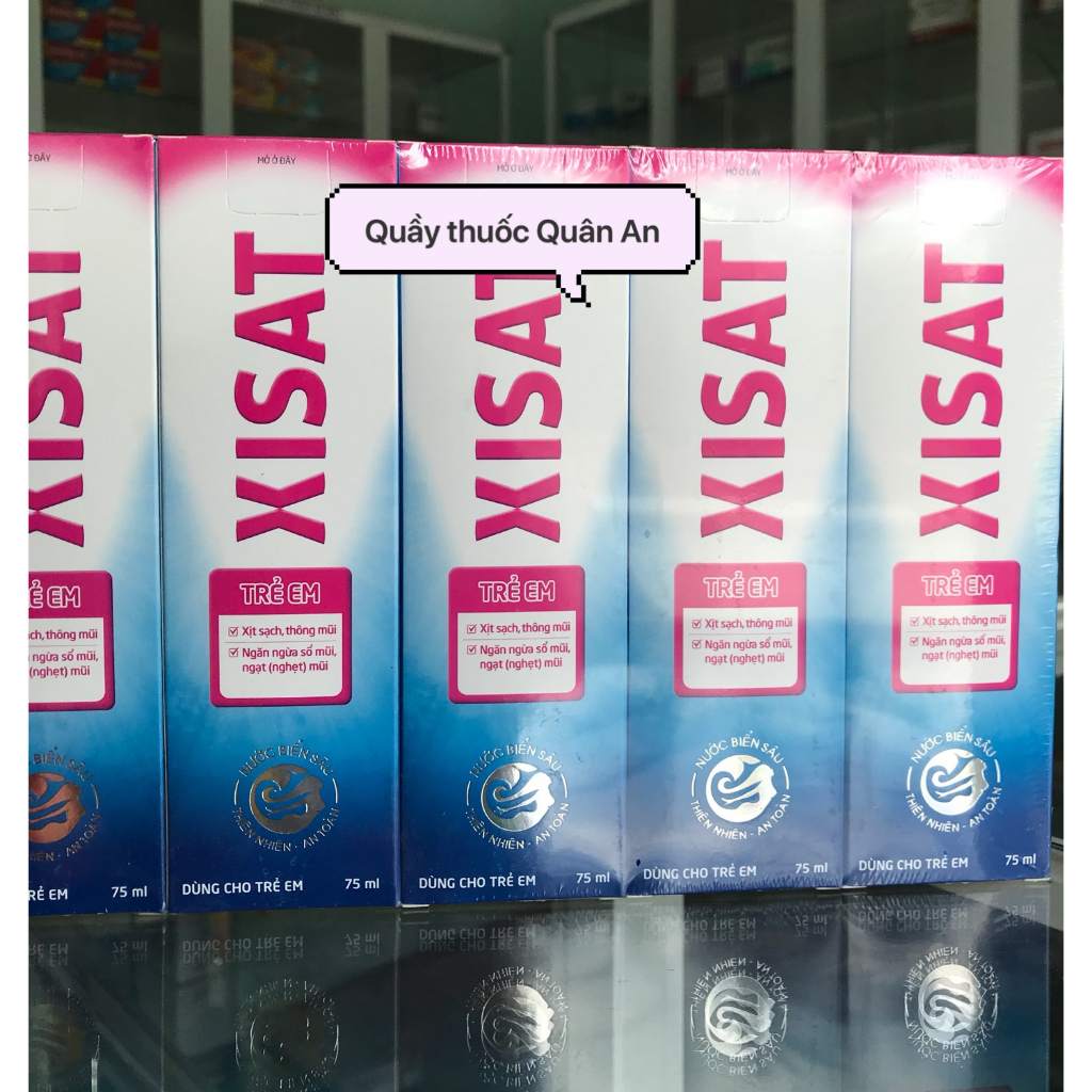 (Chính Hãng) Nước Biển Sâu Sạch Thông Mũi Xisat (75ml) | Shopee Việt Nam