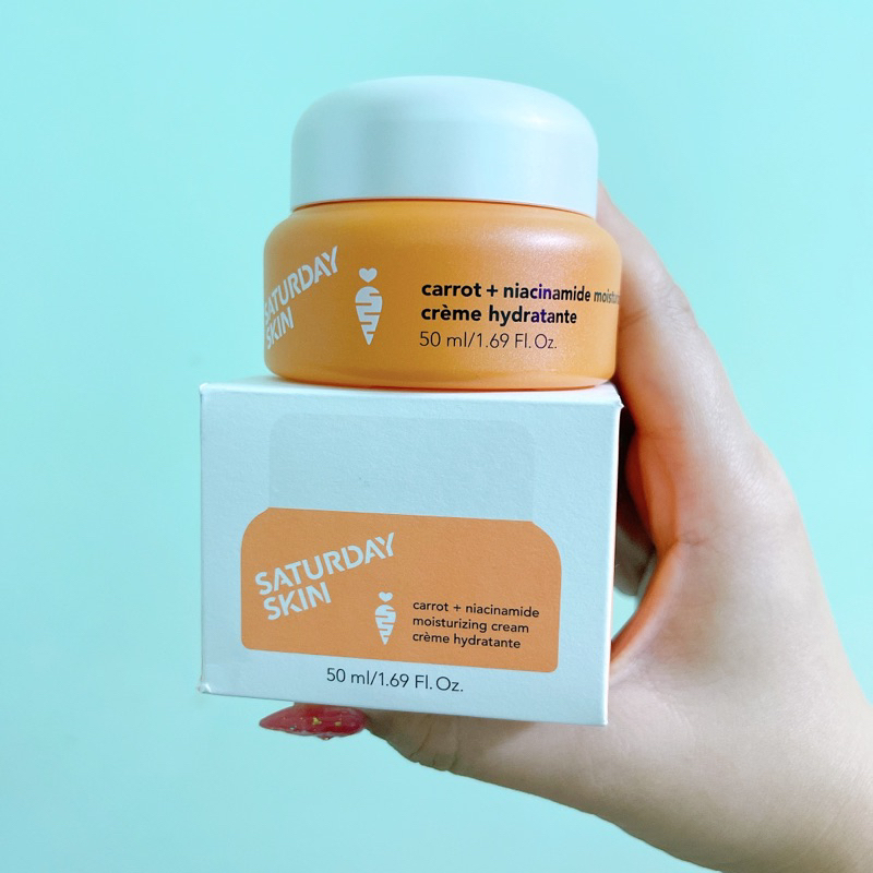 [ Saturday Skin ] Kem dưỡng Carrot + Niacinamide Moisturizing Cream ...