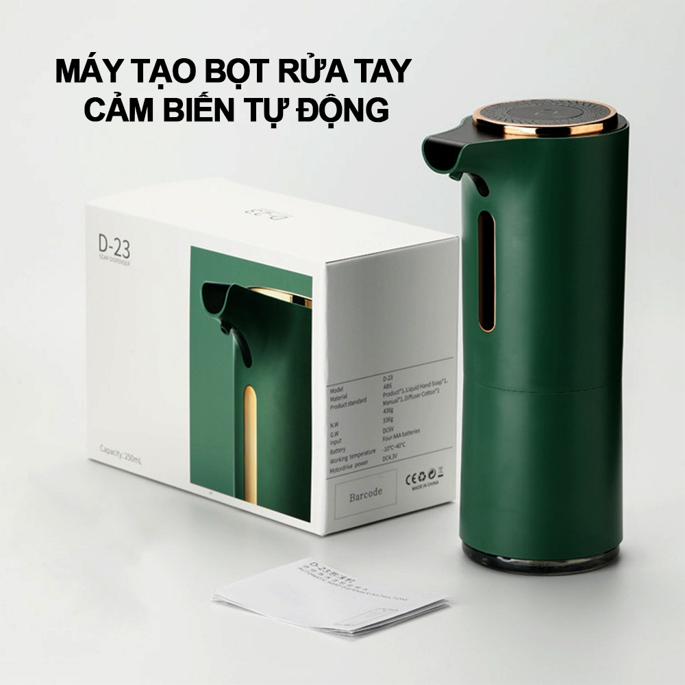Máy Tạo Bọt Rửa Tay Tự Động 300ml Cảm Biến Siêu Nhạy-K1833 | Shopee Việt Nam