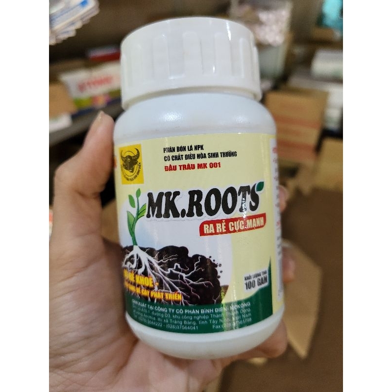 PHÂN BÓN LÁ NPK MK.ROOTS 100g (ra rễ cực mạnh, giúp rễ khỏe, cây đâm chồi) | Shopee Việt Nam