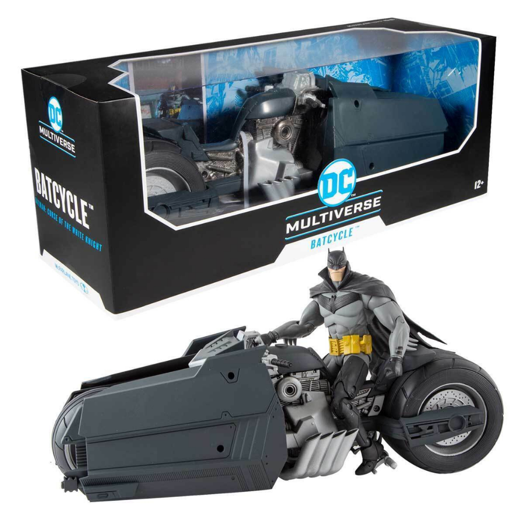 BATCYCLE WHITE KNIGHT - MÔ HÌNH CHÍNH HÃNG MCFARLANE | Shopee Việt Nam