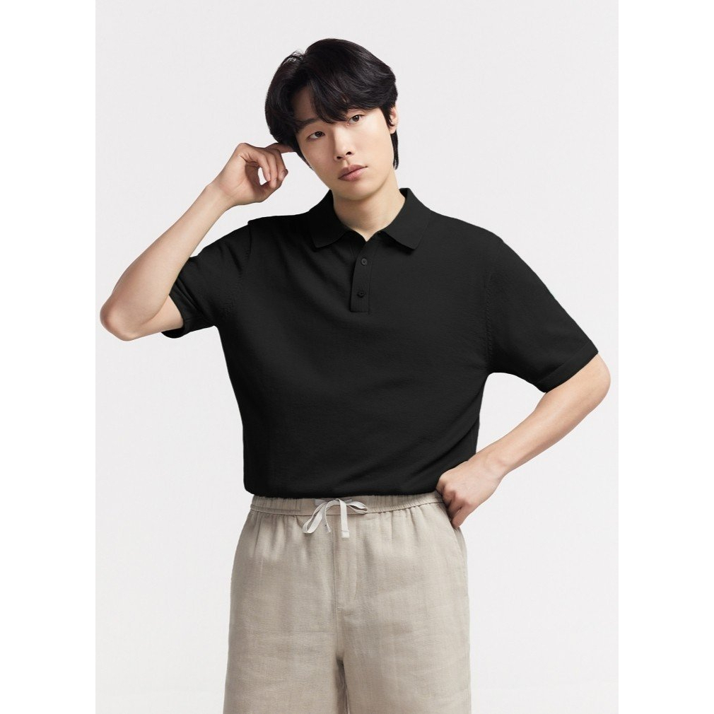 Common Sorona Collar Short Sleeve T-shirt #Polham_2804 | Shopee Việt Nam