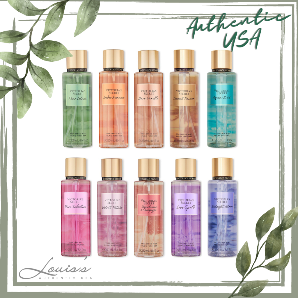 [ Mini ] Body mist AQUA KISS, AMBER, PURE, LOVE SPELL, VELVET, BARE ...